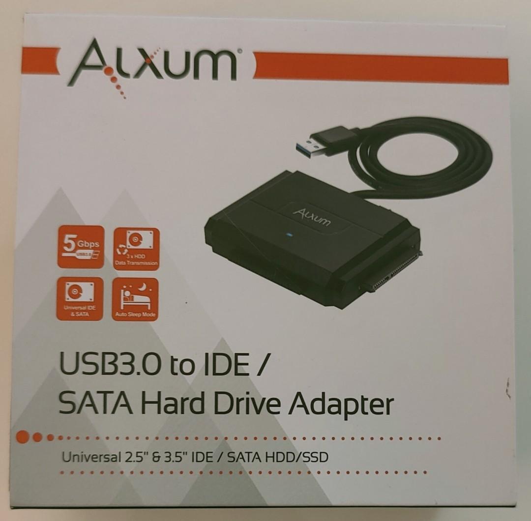 Alxum USB 3.0 to IDE SATA Converter, Hard Drive Reader for Universal 2. ...