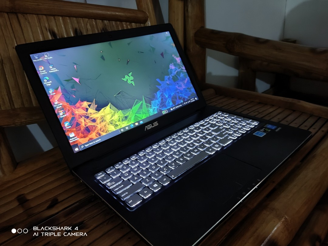 ASUS N550JK core i7 16gb ram GTX 850M 240gb ssd 15.6 inch with FREEBIES ...