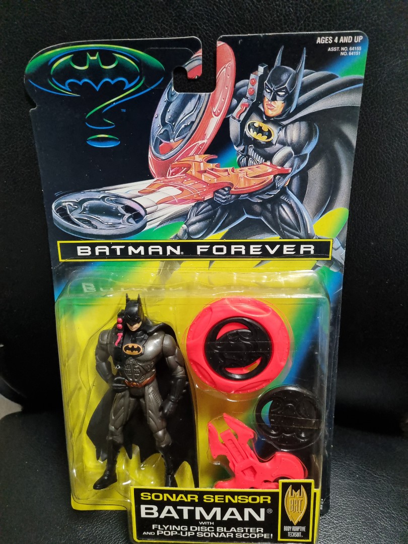 Batman Forever Sonar Sensor Batman Action Figure (3sets), Hobbies ...