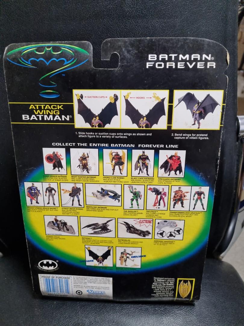Batman Forever Sonar Sensor Batman Action Figure (3sets), Hobbies ...