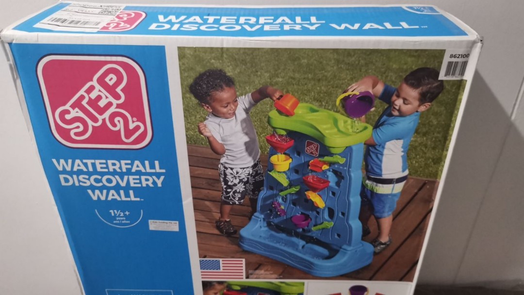 Brand new sealed Step 2 waterfall discovery wall, Babies & Kids, Infant ...