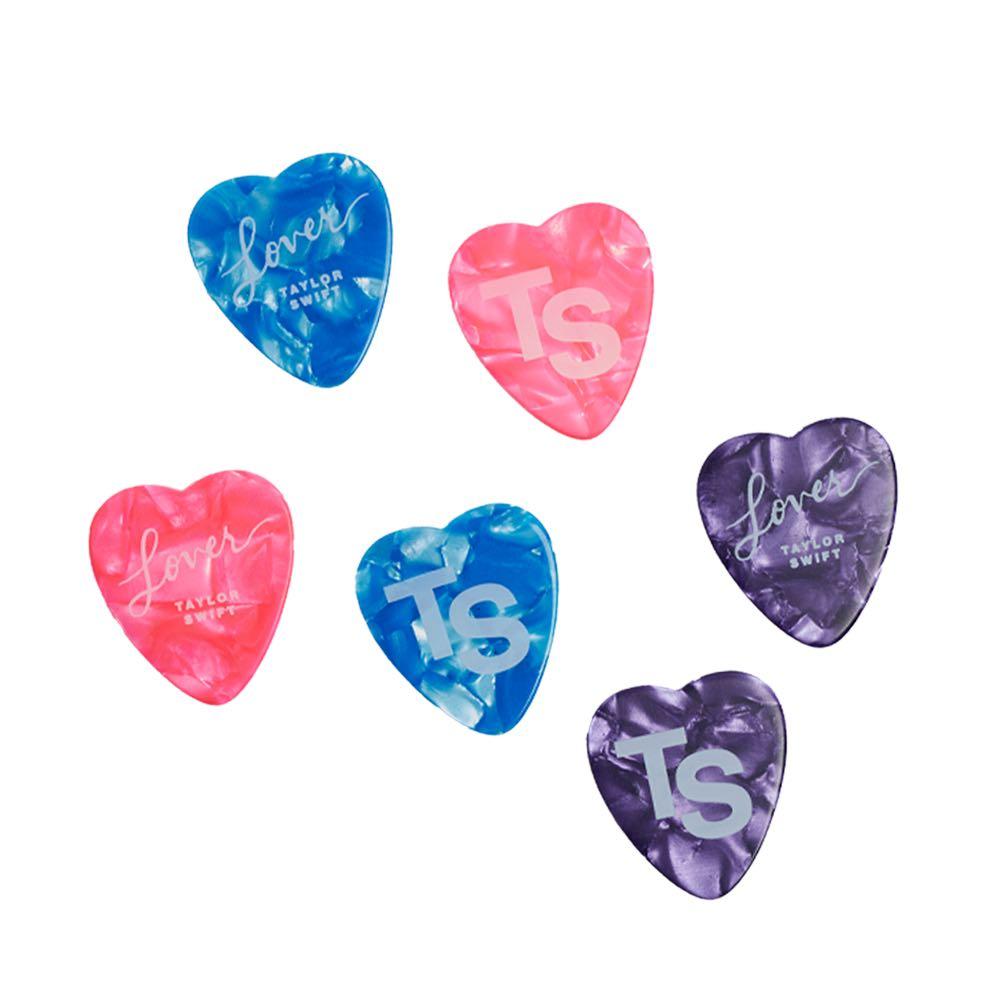 (BRAND NEW) Taylor Swift - Lover Guitar Picks + evermore Guitar Pick ...