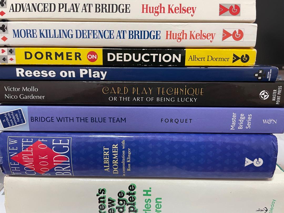 Contract Bridge Books Goren Dormer Kelsey Reese Mollo Blue Team Forquet ...