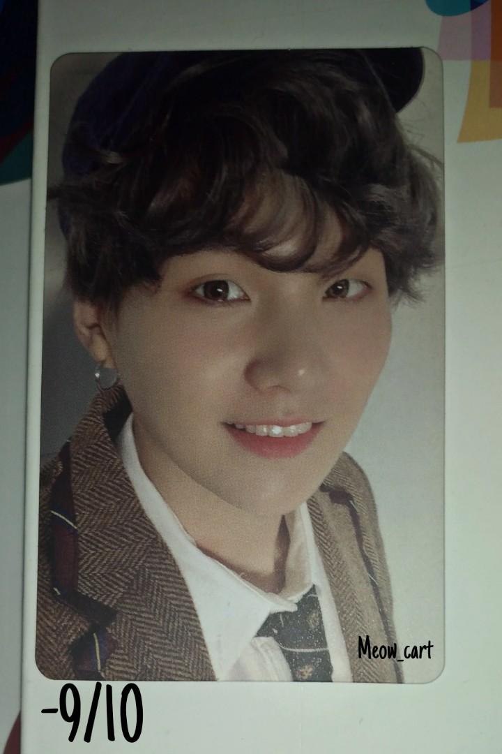BTS Map of the soul 7 MOTS7 album with Suga Yoongi Old press photocard ...