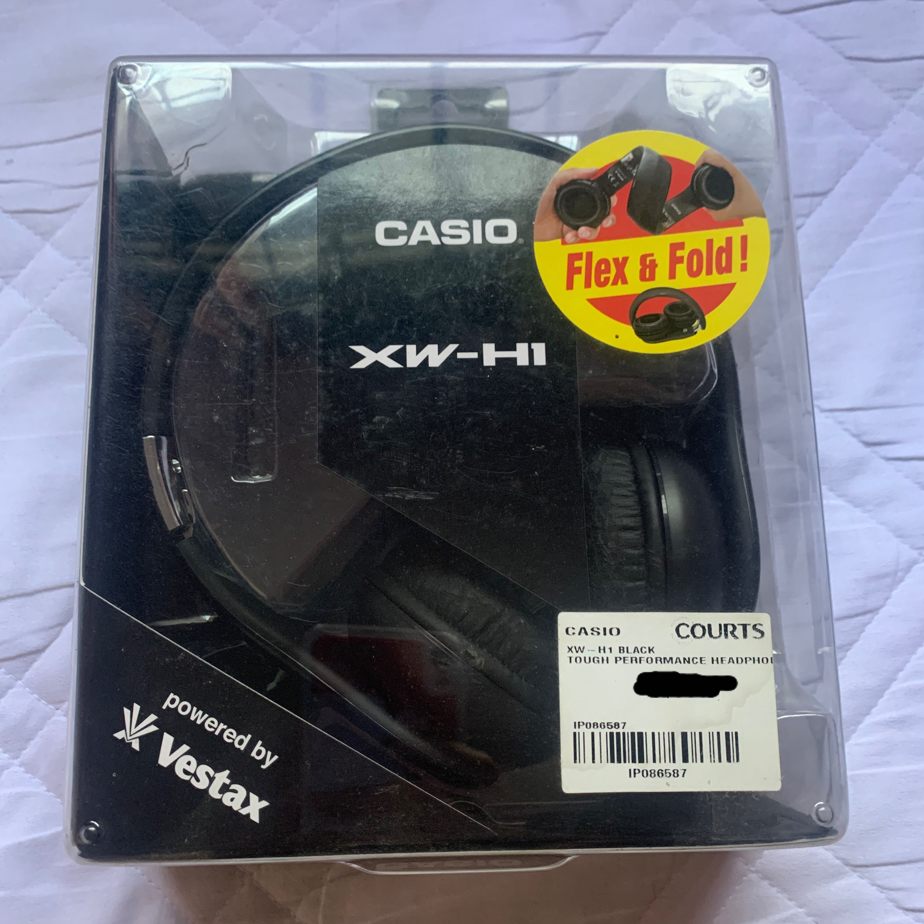 Casio XW-H1 Headphones Black, Audio, Headphones & Headsets on Carousell