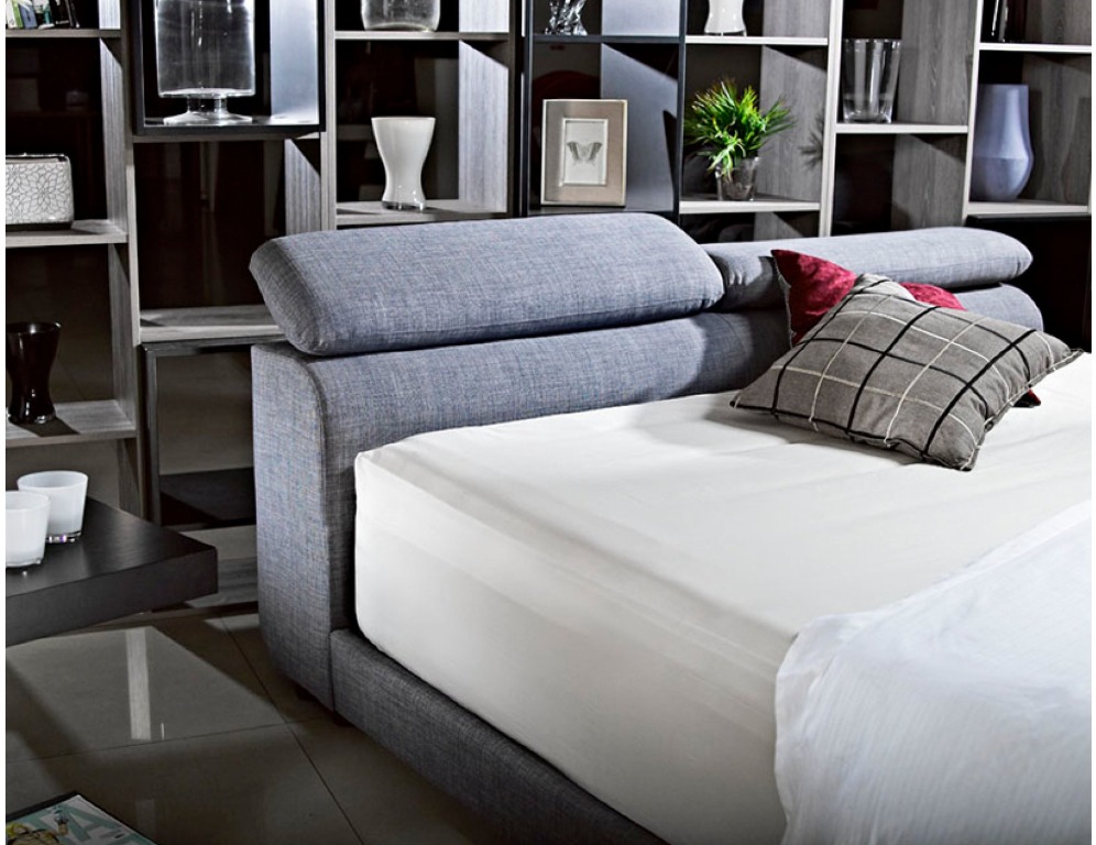 Cellini Apollo Queen Bedframe with Head Storage, Furniture & Home ...