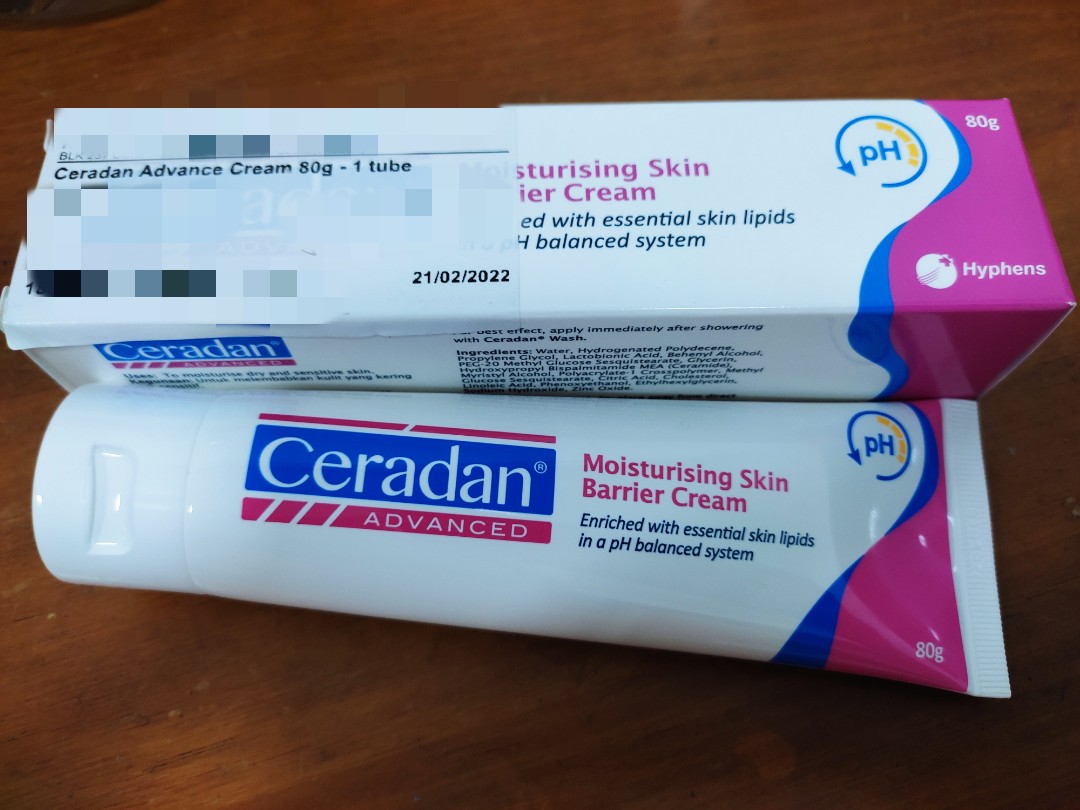 Ceradan moisturising skin barrier cream 80g, Beauty & Personal Care ...