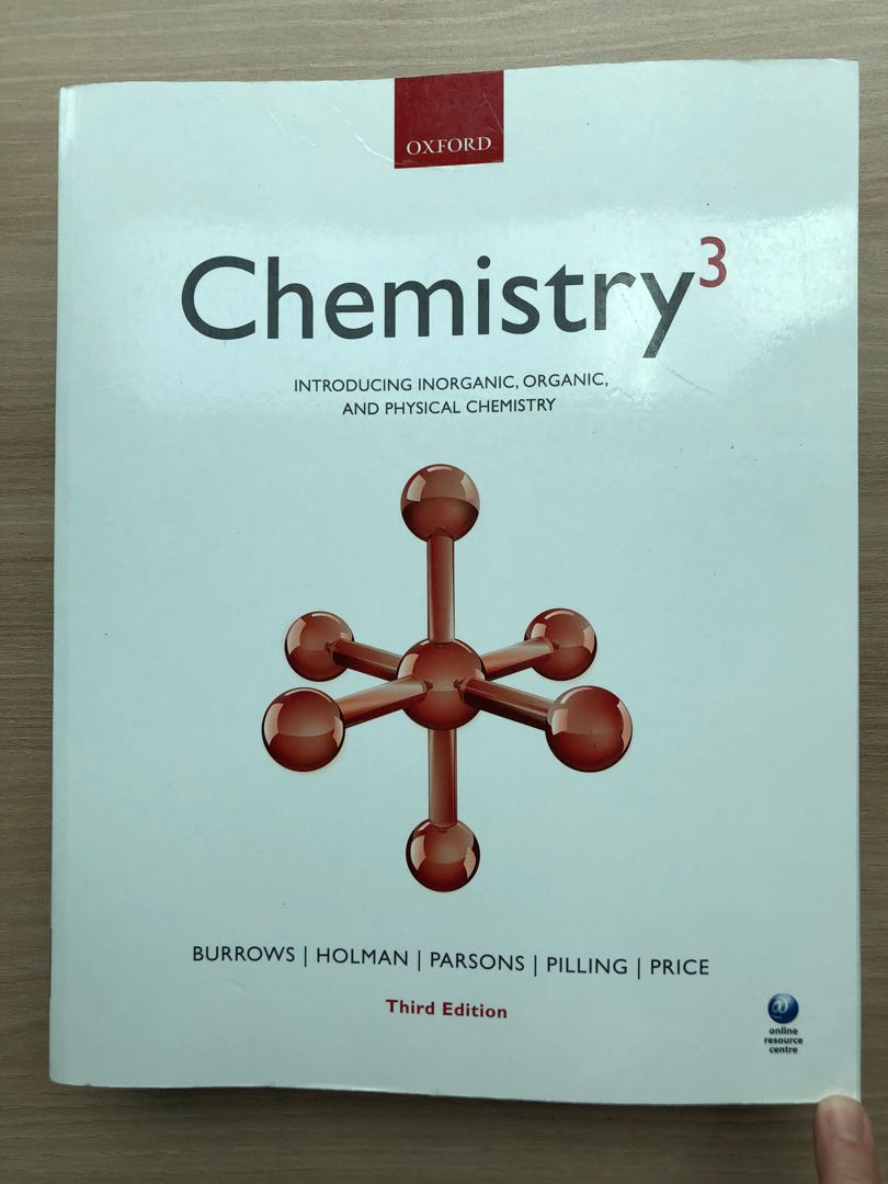 Chemistry 3 Introducing Inorganic, Organic, and Physical Chemistry ...