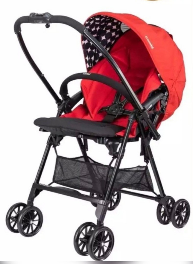 Combi Ne Yo Auto stroller - red, Babies & Kids, Going Out, Strollers on ...
