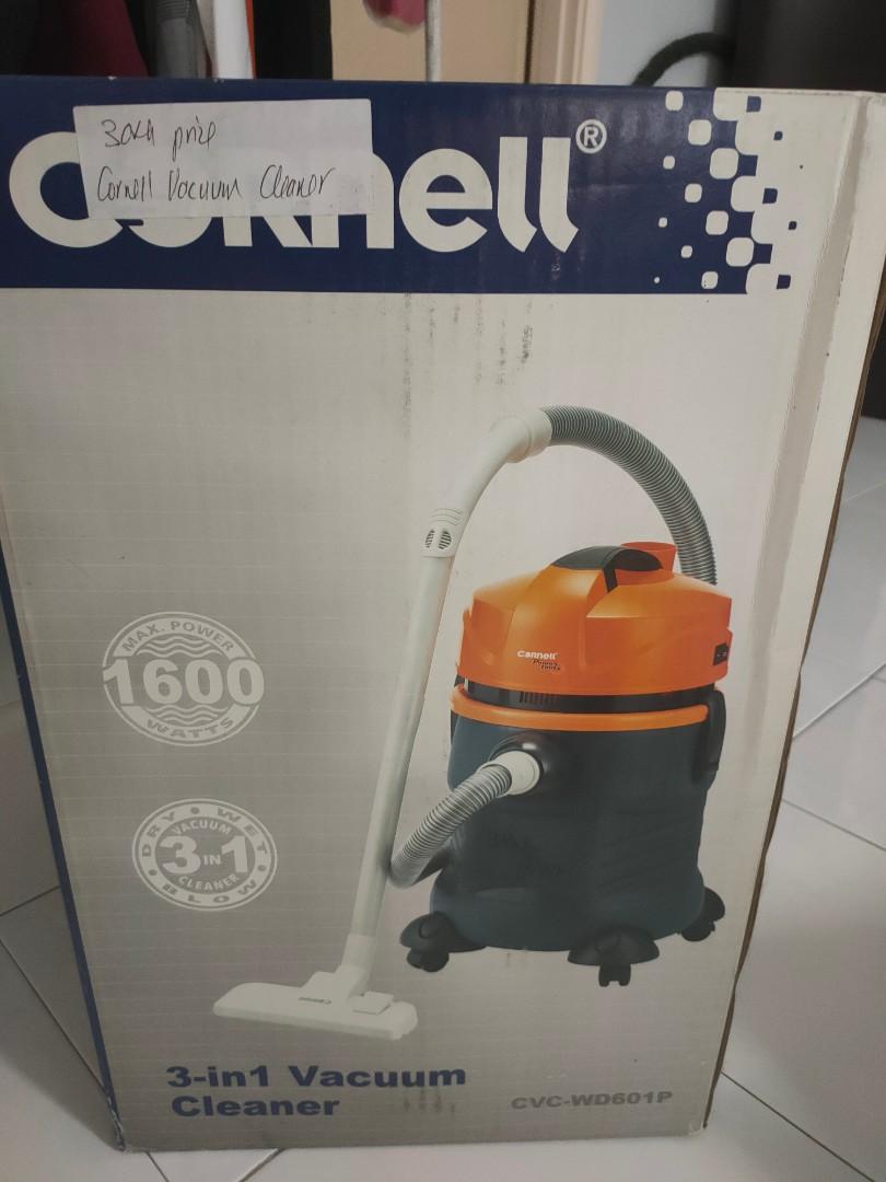 Cornell 3-in-1 vacuum cleaner (CVC-WD601P) unused, TV & Home Appliances ...
