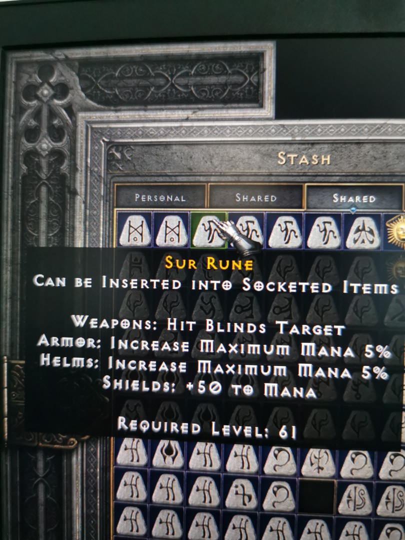 D2R (PC) Sur Rune, Video Gaming, Gaming Accessories, In-Game Products ...