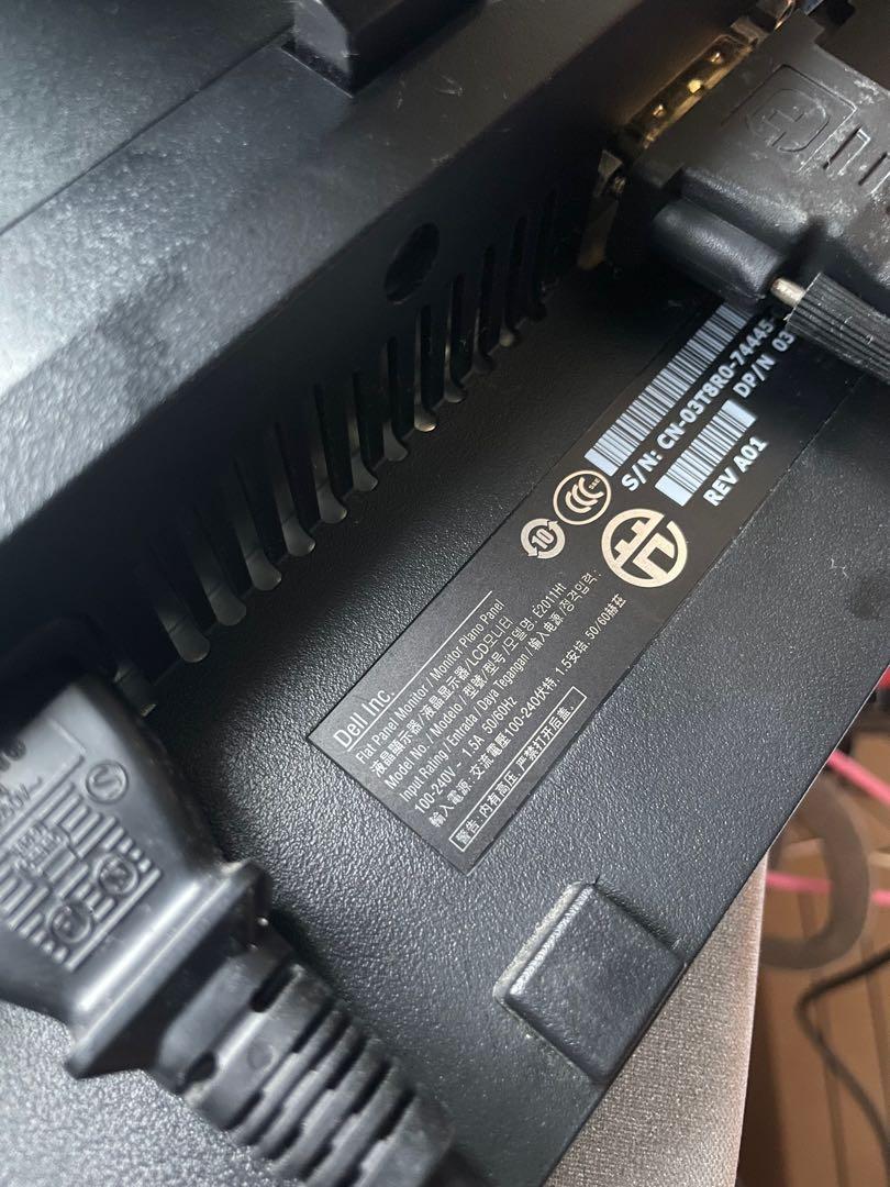 Dell 19” Monitor REV A01, Computers & Tech, Parts & Accessories ...