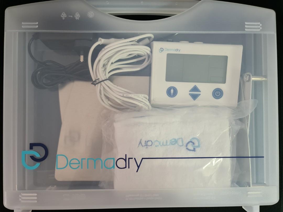 Dermadry Hands & Feet Iontophoresis Machine for Hyperhydrosis Excessive ...
