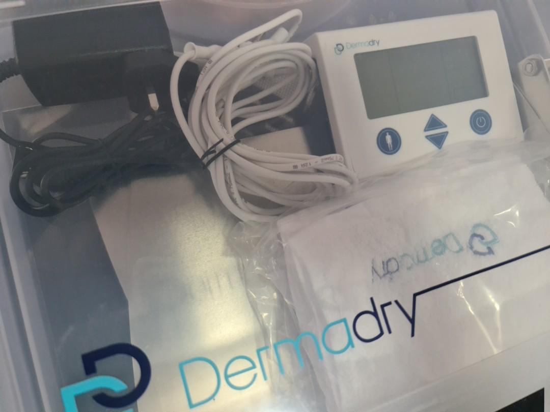 Dermadry Hands & Feet Iontophoresis Machine for Hyperhydrosis Excessive ...