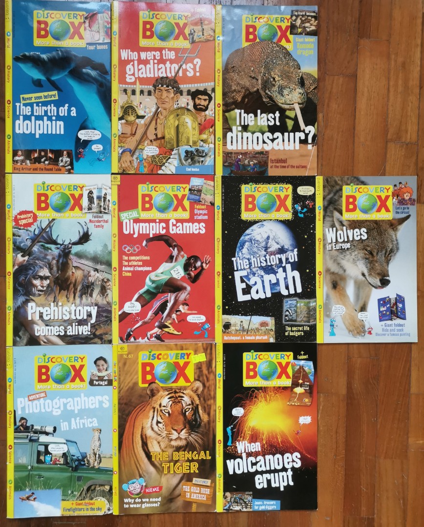 Discovery box, Hobbies & Toys, Books & Magazines, Children's Books on ...