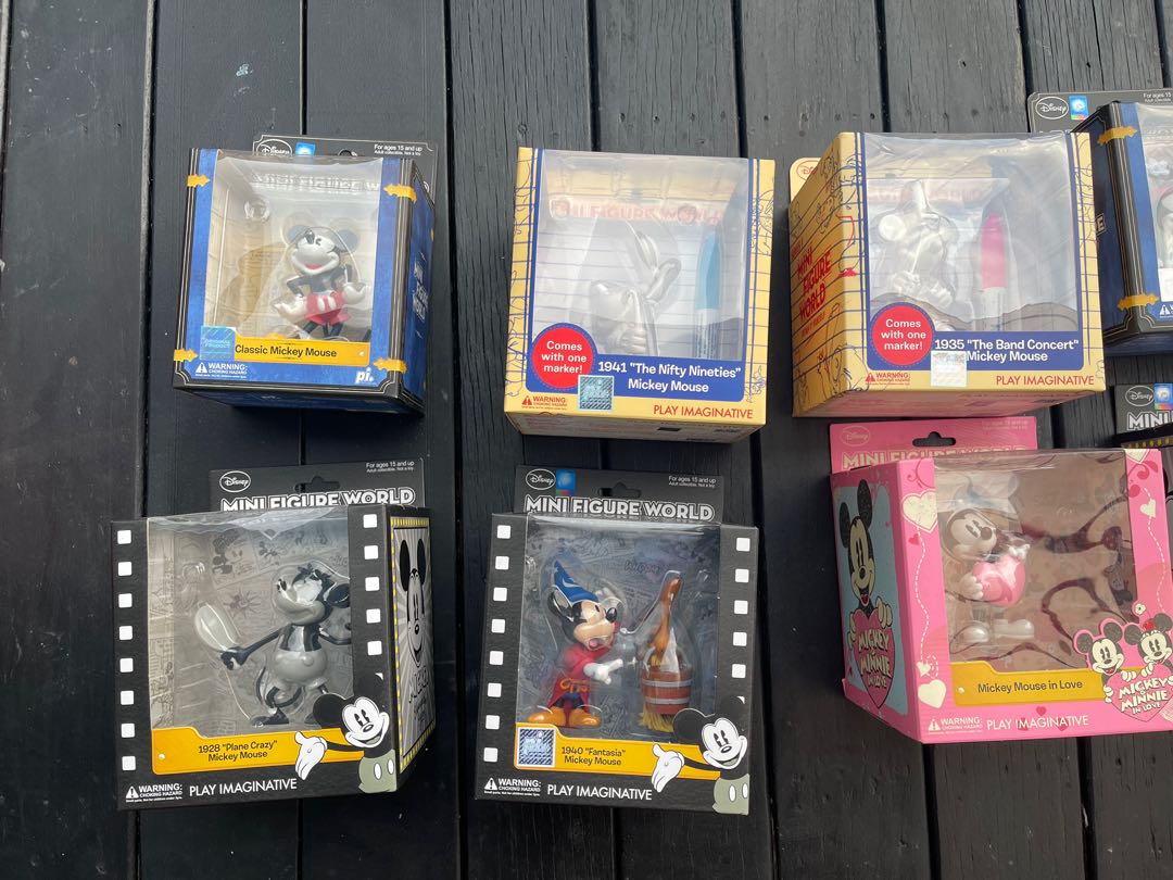 Disney Mini Figure World (Mickey Mouse) , Hobbies & Toys, Toys & Games ...