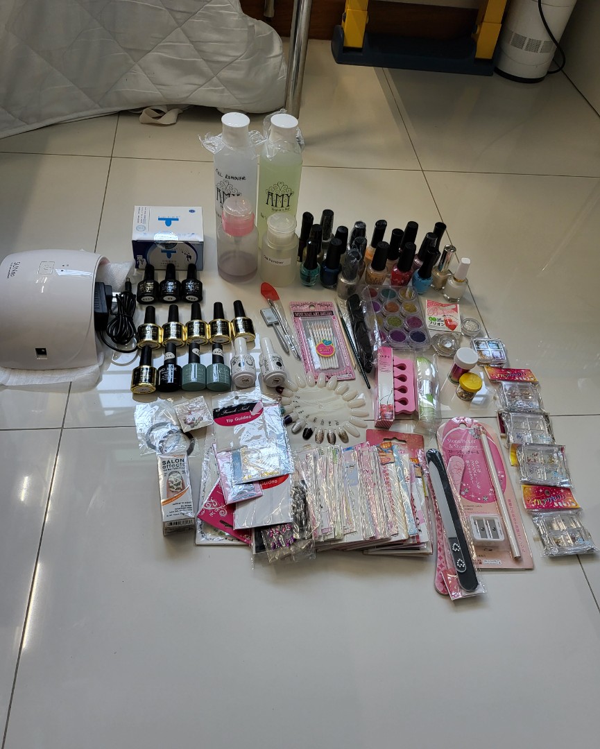 DIY UV Gel Set, Beauty & Personal Care, Hands & Nails on Carousell