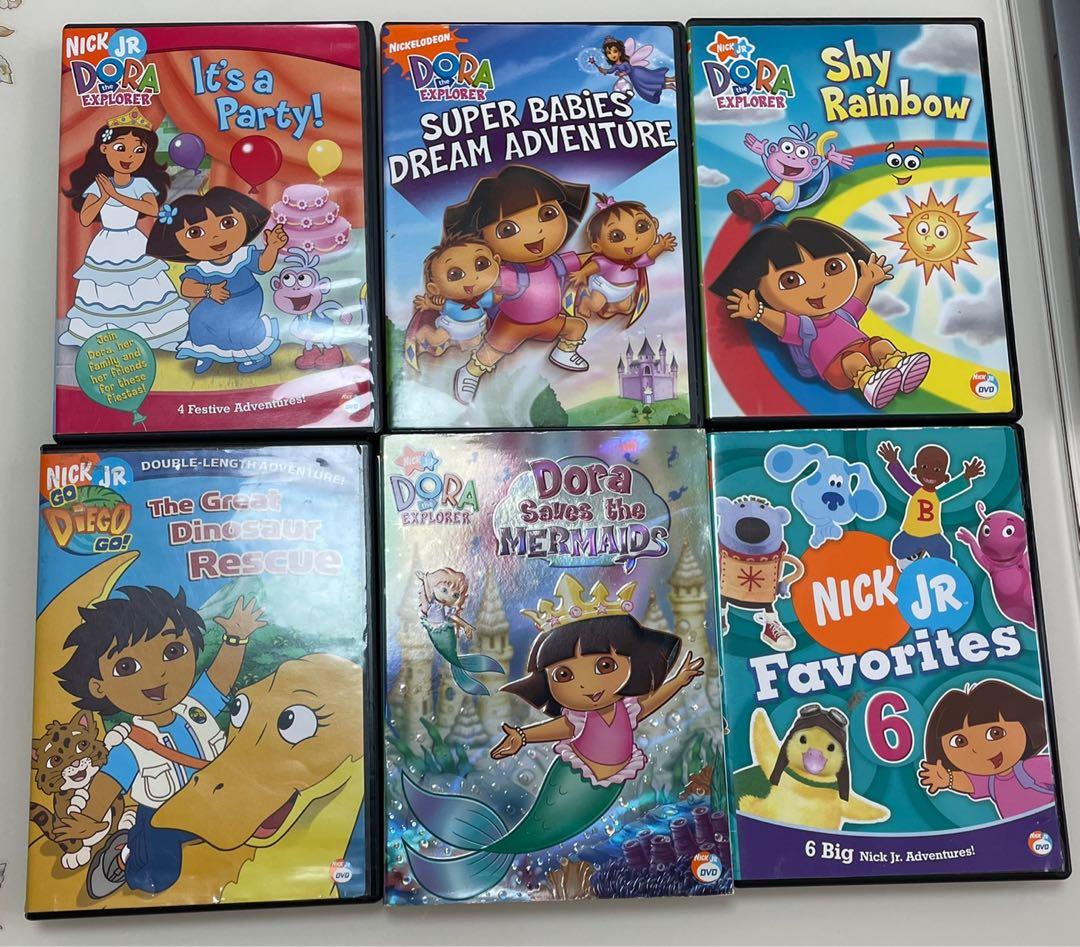 DORA THE EXPLORER-DVD, 興趣及遊戲, 音樂、樂器 & 配件, 音樂與媒體 - CD 及 DVD - Carousell