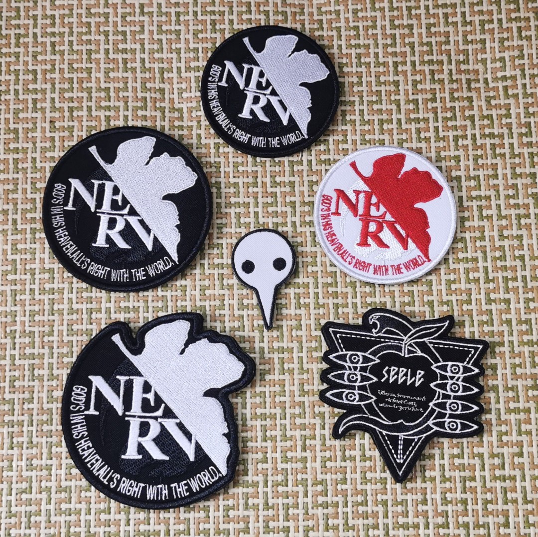 Eva福音戰士標誌刺繡徽章訂製, 其他, 其他 - Carousell