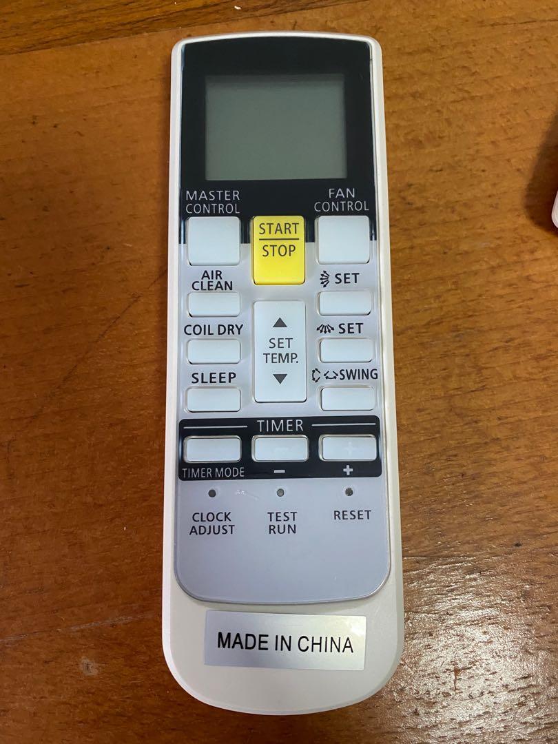 fujitsu aircon remote RY12, TV & Home Appliances, Air Conditioners ...