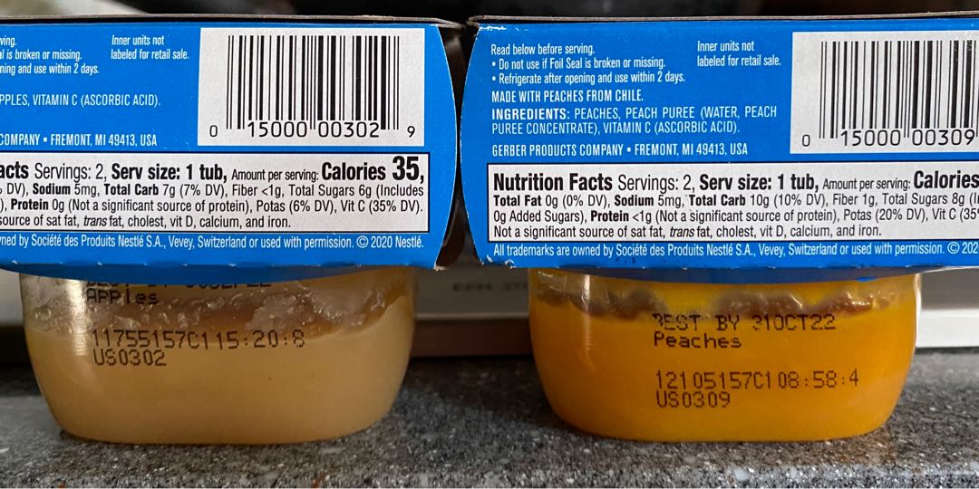 Gerber 1st Foods Puree, Babies & Kids, Nursing & Feeding, Weaning ...