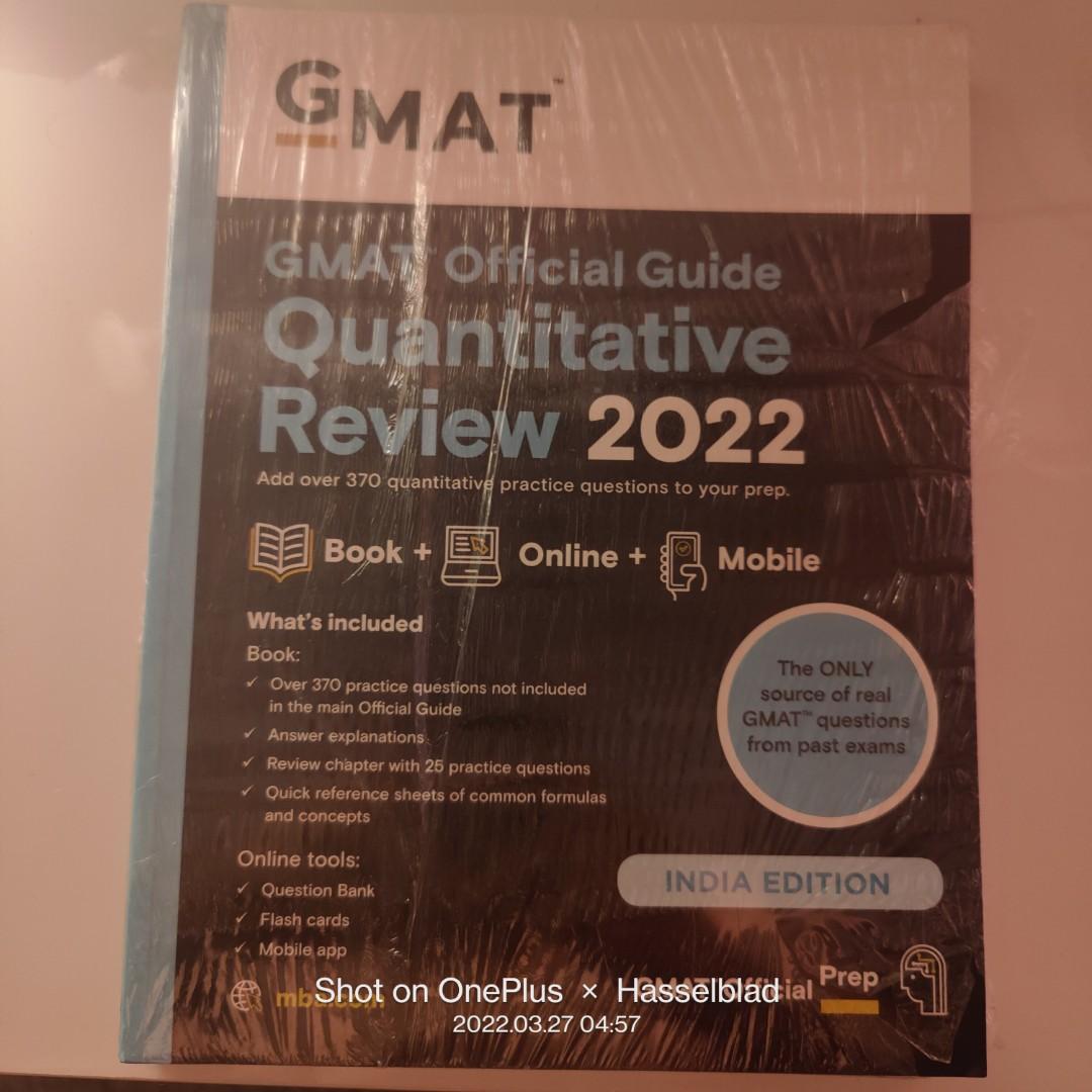 GMAT Official Guide Quantitative Review 2022, Hobbies & Toys, Books ...