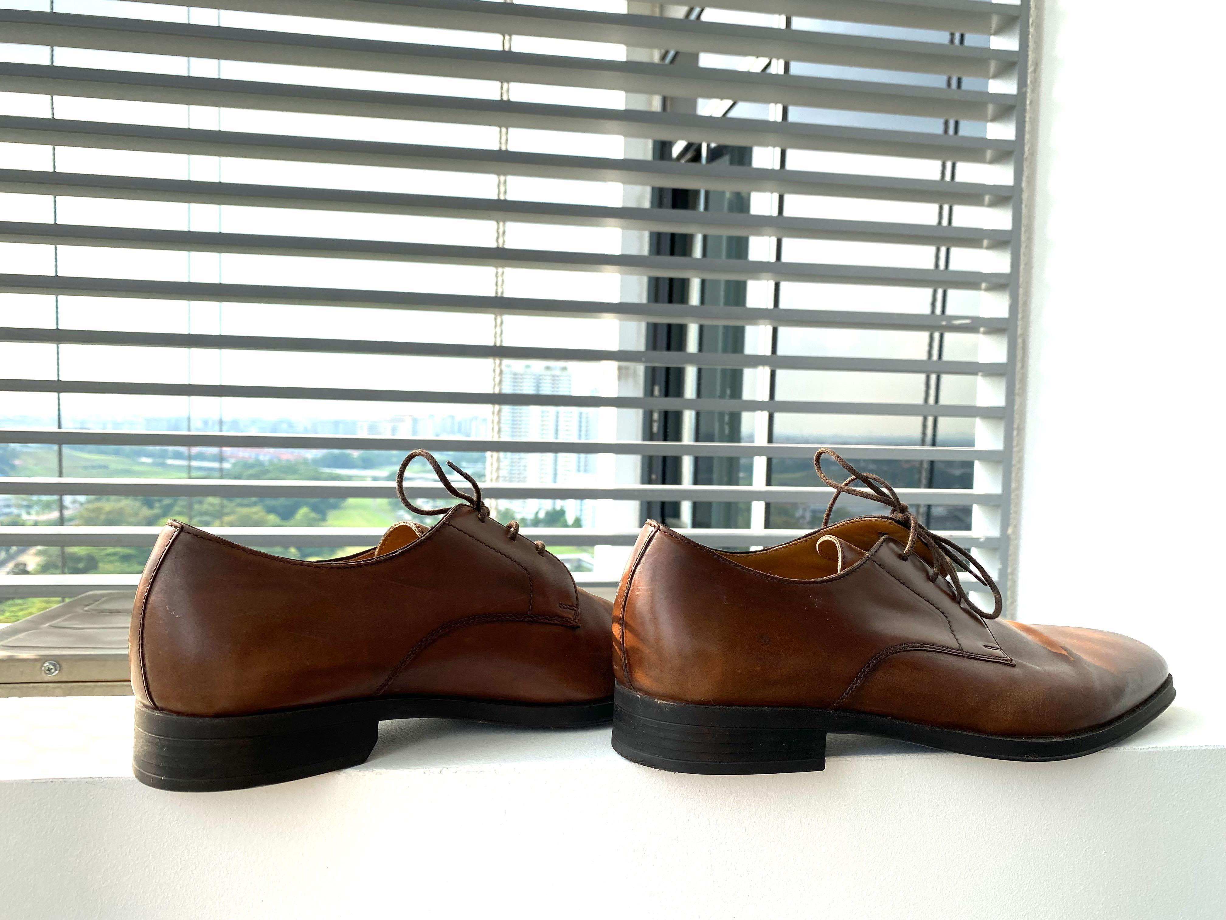 Goex Brown Leather Shoes, Men's Fashion, Footwear, Casual shoes on ...