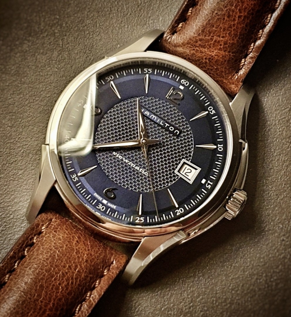 Hamilton Jazzmaster Viewmatic (rare blue dial, lnib, fullset), Men's ...