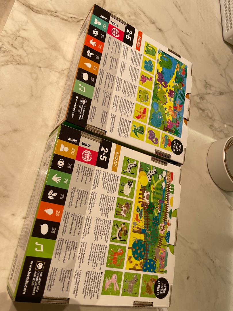 Headu puzzle, Babies & Kids, Infant Playtime on Carousell