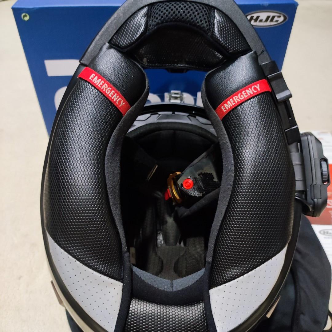 HJC RPHA 70 Full Carbon Hydrus MC5 Full Face Motorcycle Helmet (Size ...