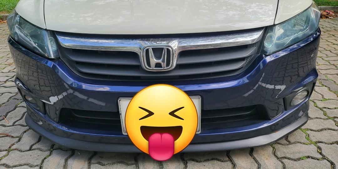 honda stream front bumper with fog light without harness, Car ...