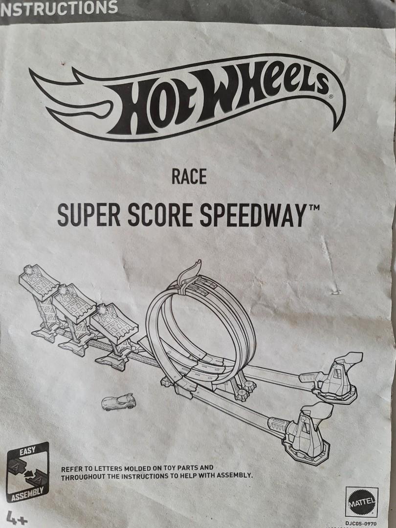 Hot Wheels Race Super Score Speedway Tracks, Hobbies & Toys, Toys ...
