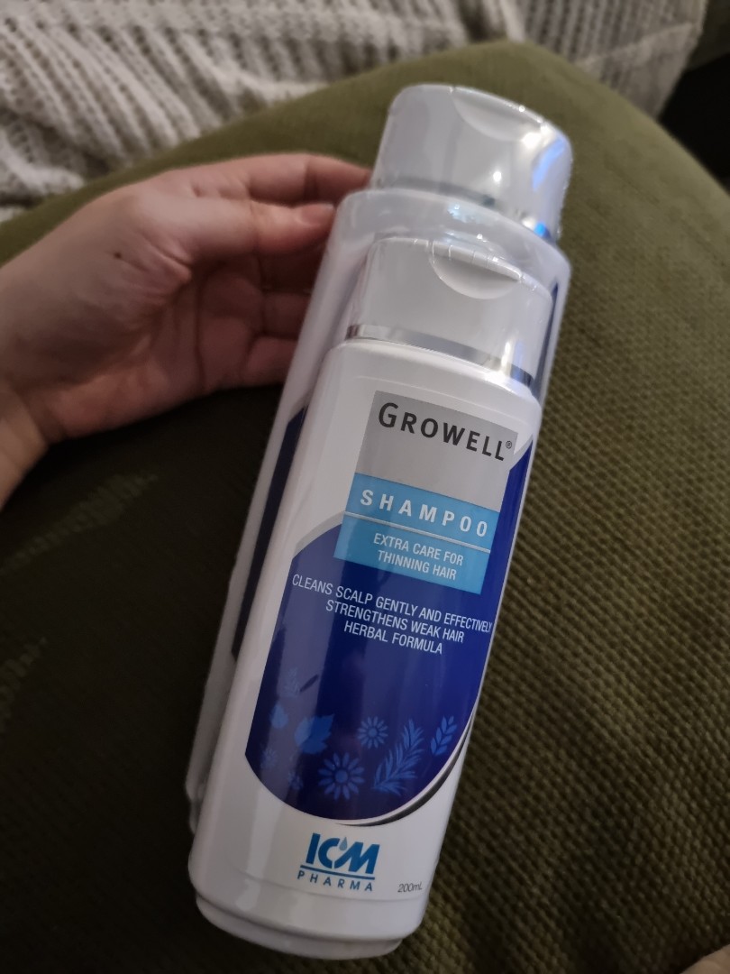 ICM Growell Shampoo Shampoo, Beauty & Personal Care, Hair on Carousell