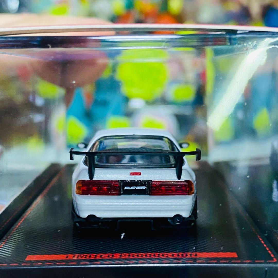 Ignition Model 1:64 Die-cast Model IG2493 Mazda RX-7 FC3S RE Amemiya Pearl White IG 萬事得 雨宮 RX7 ...