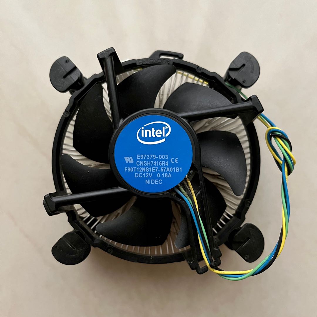 Intel CPU Cooler Aluminium Heatsink for Intel Core i3/i5/i7, Computers ...