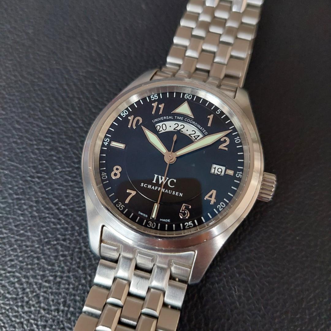 IWC Pilot's Watch UTC Spitfire, Luxury, Watches on Carousell