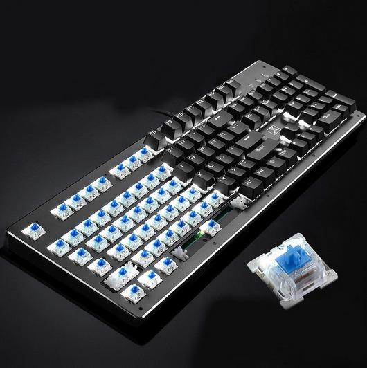 JK300 Mechanical Gaming Keyboard Wired LED Backlight USB Computer ...