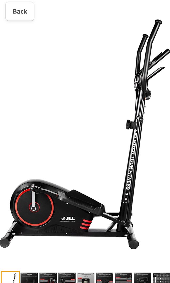 JLL CT200 Home Elliptical Cross Trainer, 2022 Model, 8 Level Magnetic ...