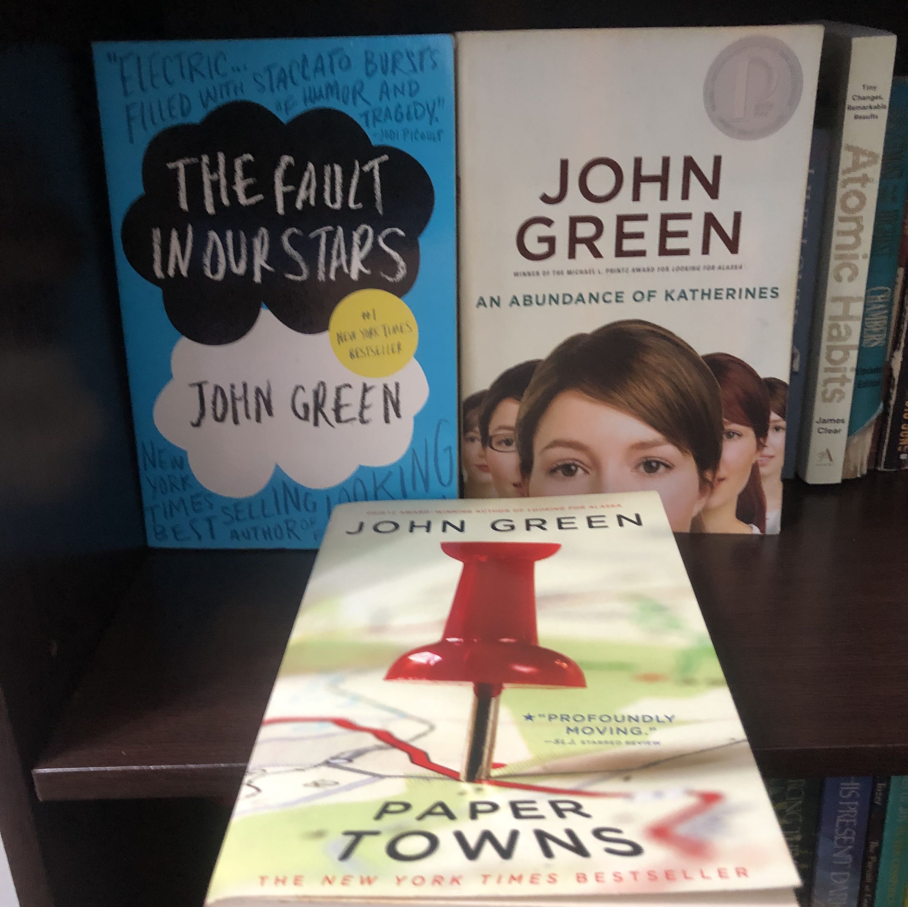 John Green Books (Paper Towns, Fault in Our Stars, Abundance of ...