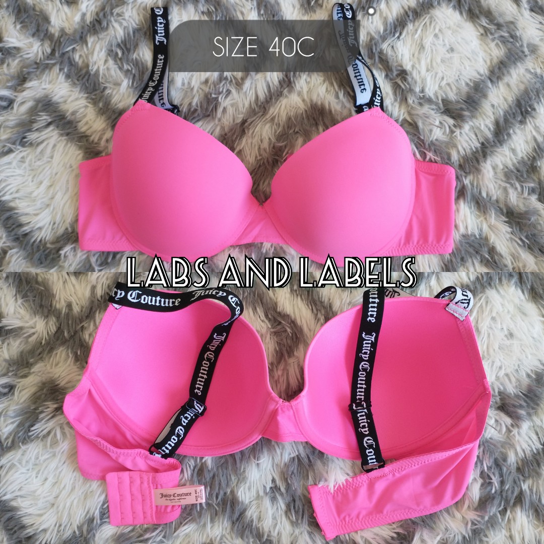 Juicy Couture Plain Bra 40C, Women's Fashion, Undergarments ...