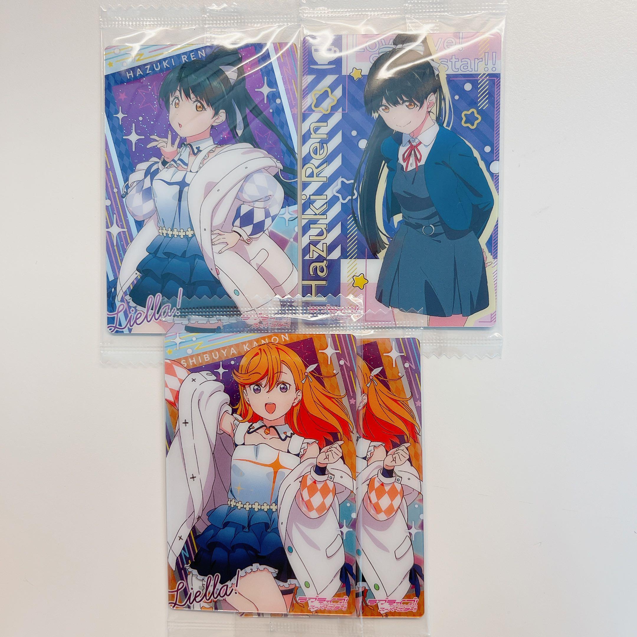 Kanon Love live superstars liella! Wafer cards for trade and sale ...