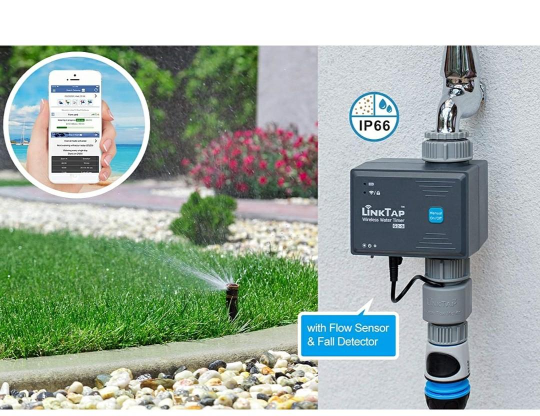 LinkTap G2S Wireless Water Timer & Gateway & Flow Meter - Smart ...