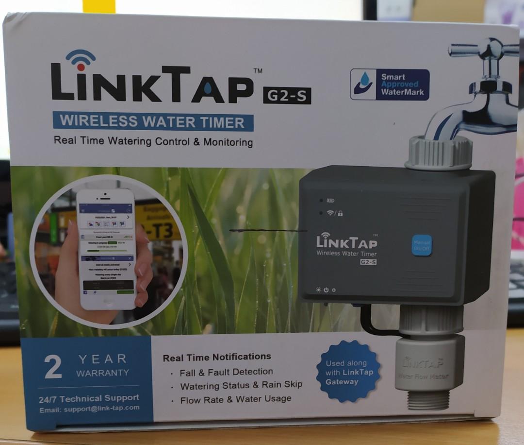 LinkTap G2S Wireless Water Timer & Gateway & Flow Meter - Smart ...