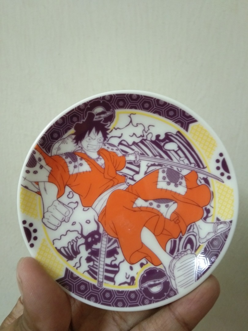 Luffy - one piece - plate on Carousell