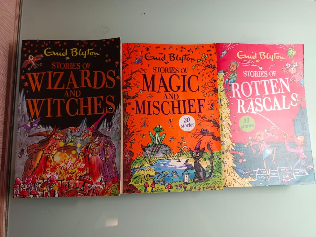 Magic & Mischeif,Rotten Rascals,Wizards & Witches by Enid Blyton, 興趣及遊戲 ...