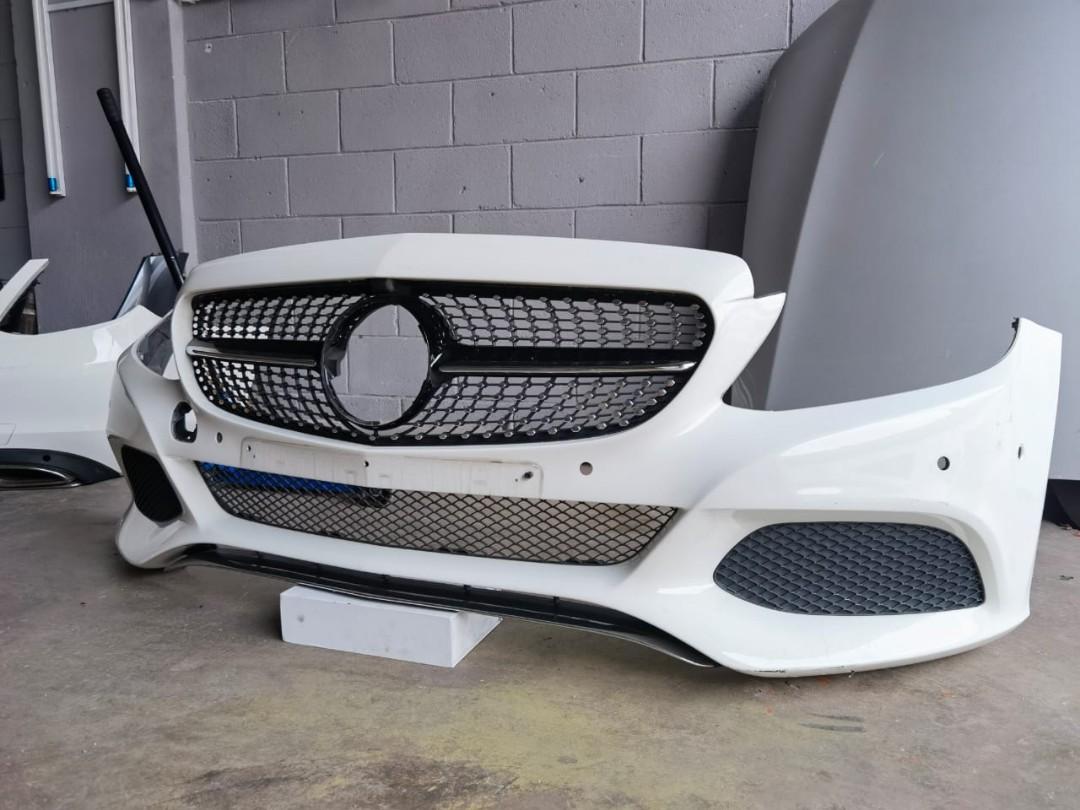 Mercrdes C-Class W205 Original C200 Front Bumper, Auto Accessories on ...