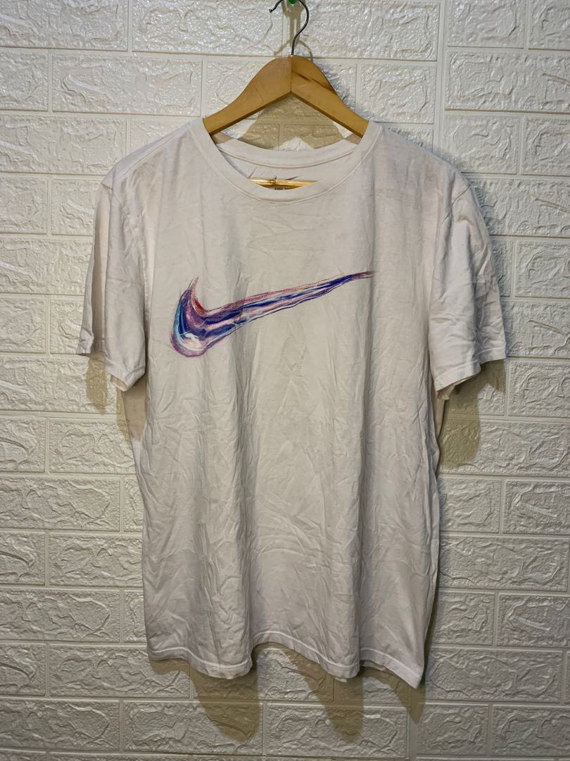 Nike colored swoosh, Men's Fashion, Tops & Sets, Tshirts & Polo Shirts ...