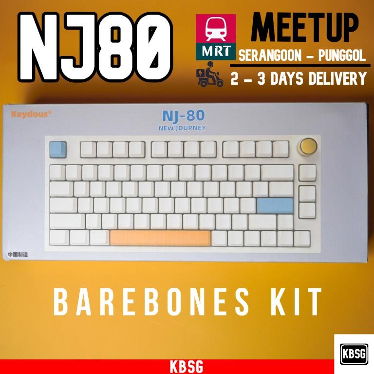 NJ80 Mechanical Keyboard 75% Barebones kit DIY, Computers & Tech, Parts ...