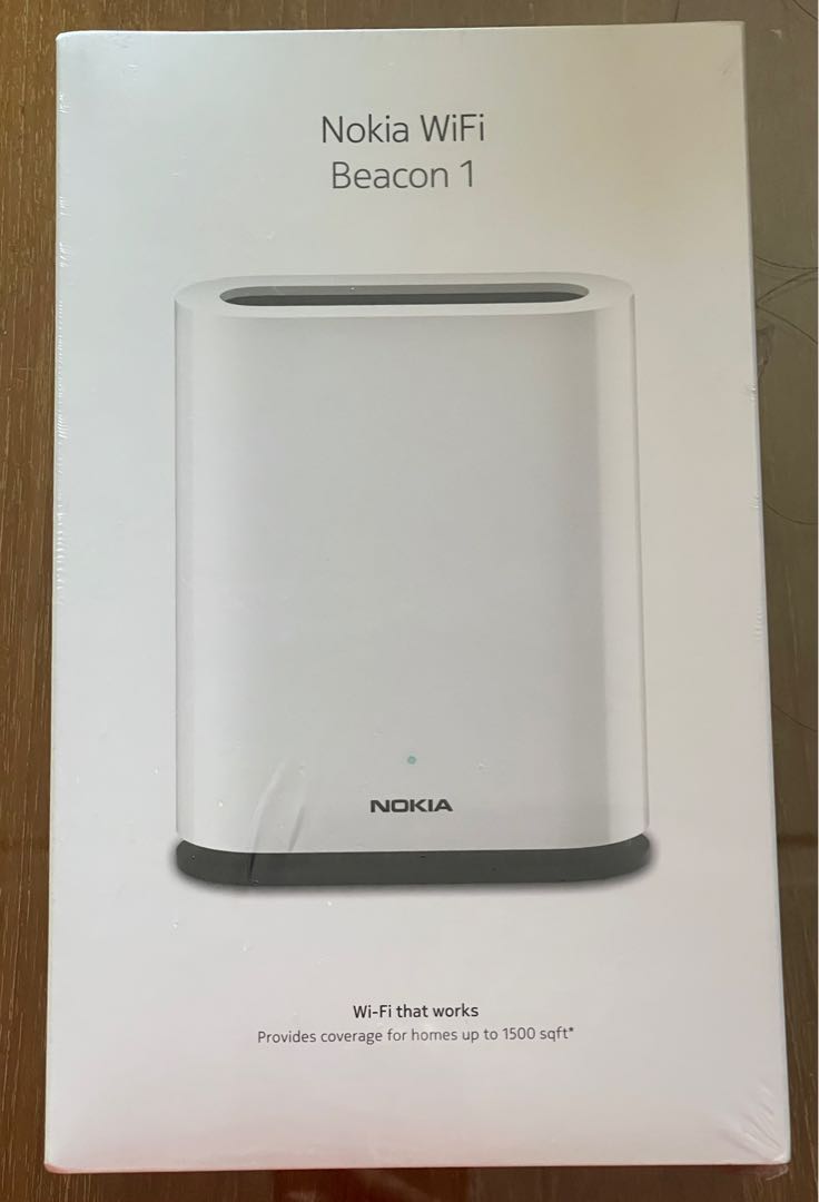 Nokia Beacon 1 Mesh Router with one year warranty, Computers & Tech ...