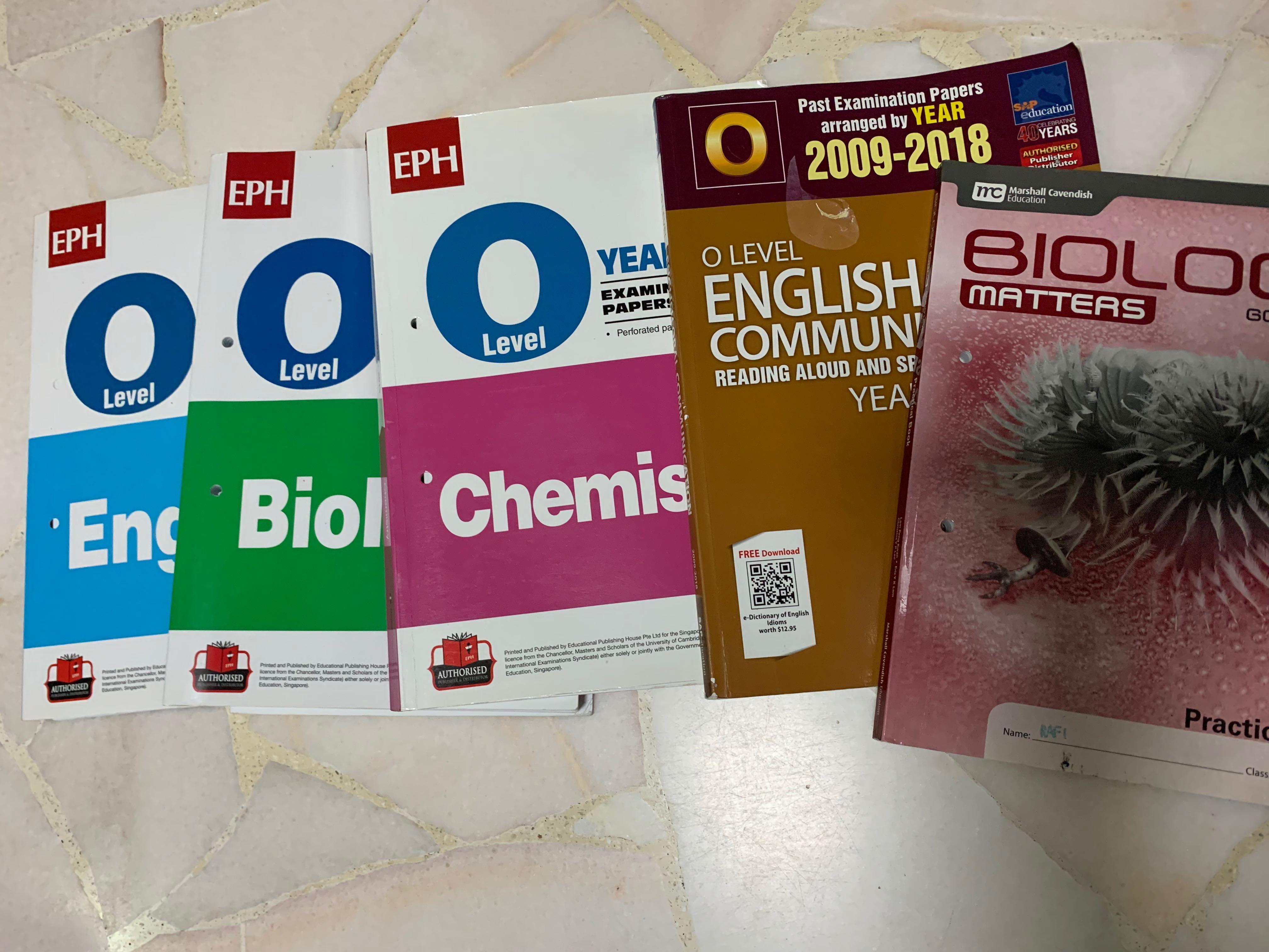 O Level Exam Paper, Hobbies & Toys, Books & Magazines, Assessment Books ...